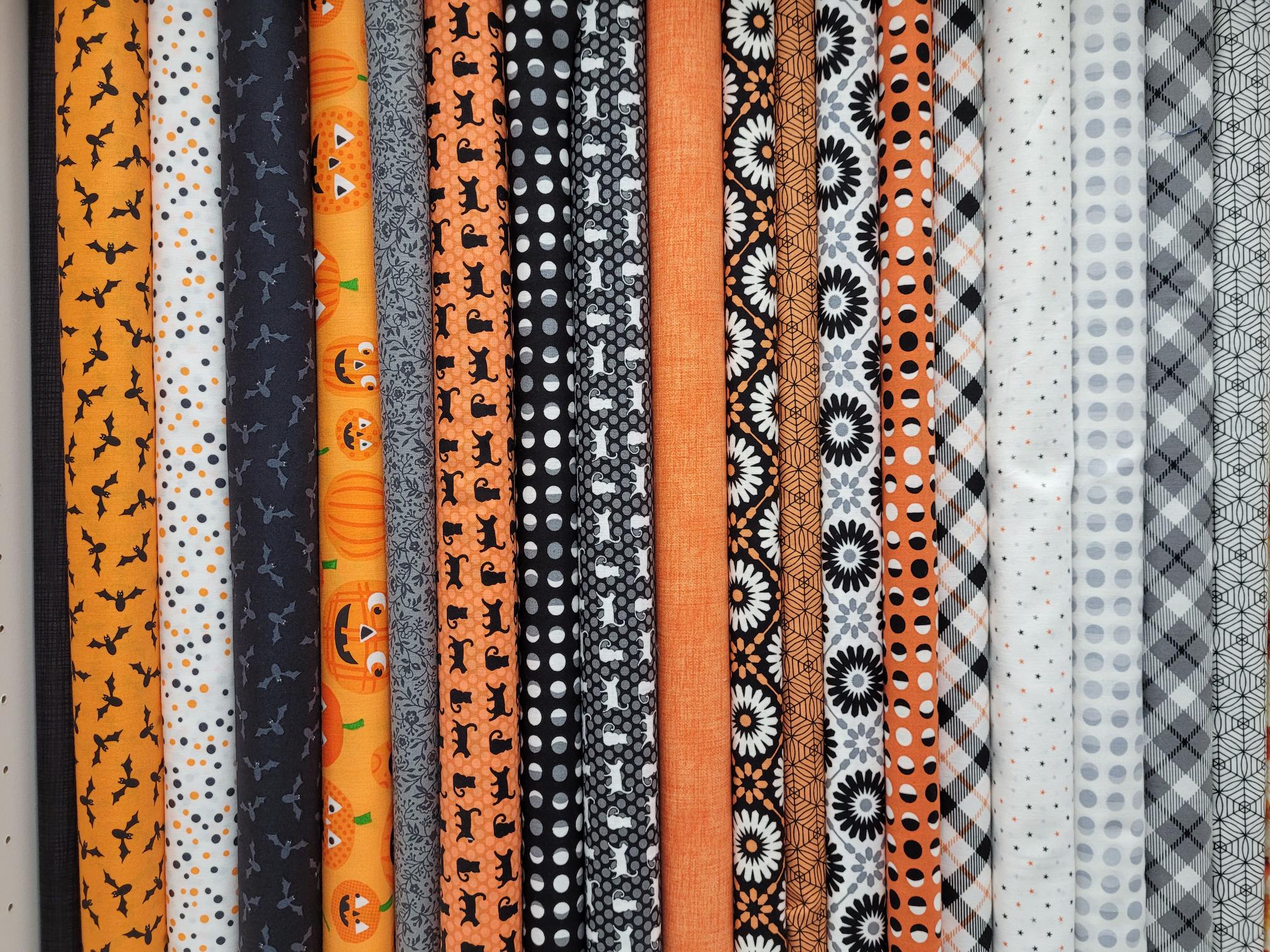 Midnight Magic Halloween fabric – The Patchwork Cat